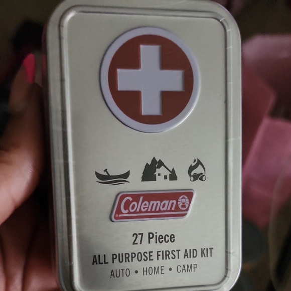 Coleman | Other | Coleman Silver First Aid Kit | Poshmark